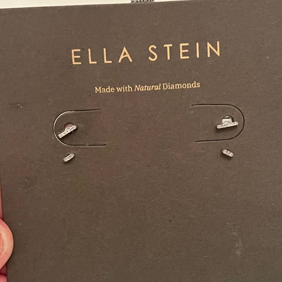 ella stein | Jewelry | Ella Stein Diamond Stud Earrings | Poshmark